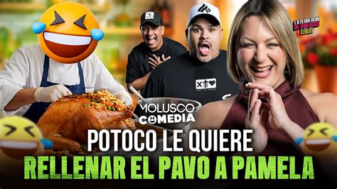 Potoko Listo Para Rellenarle El Pavo A Pamela Noa Moncho Artuaga