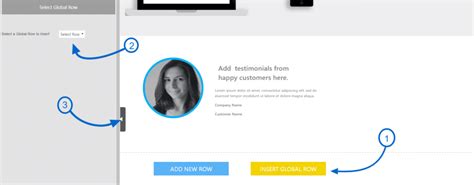 Global Row Extension