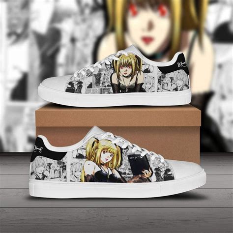 Misa Amane Skate Sneakers Death Note Custom Anime Shoes Reallgraphics