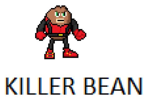 Killer Bean Sprite By Madness8 On Deviantart