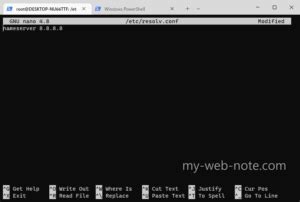 WSLapt updateを実行したらTemporary failure resolvingというエラーが出たUbuntu My WebNote 備忘録