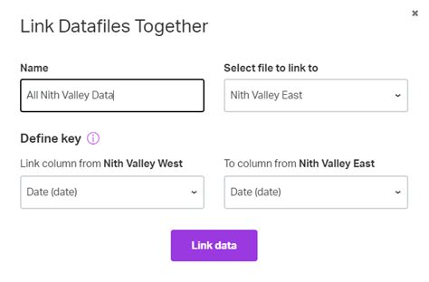 Linking Datafiles Together Datashift