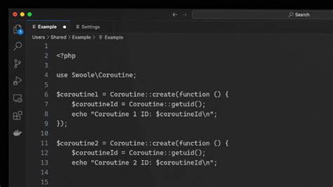 basic example of php function swoole atomic construct