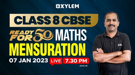 Class 8 Cbse Maths Chapter Mensuration Xylem Class 8 Cbse Youtube
