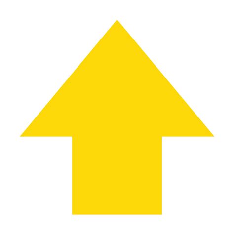 Arrow Pallet Locator Floor Marker Sticker Safety Uk