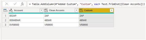 Texttrimend Power Query To Remove Spaces From The End Of String Learn Dax