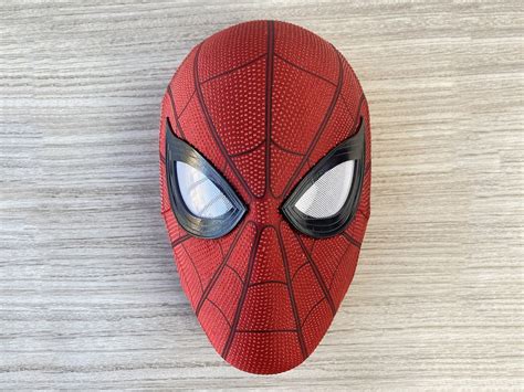 Far From Home Mask Spiderman Upgraded Version Tom Holland Spiderman