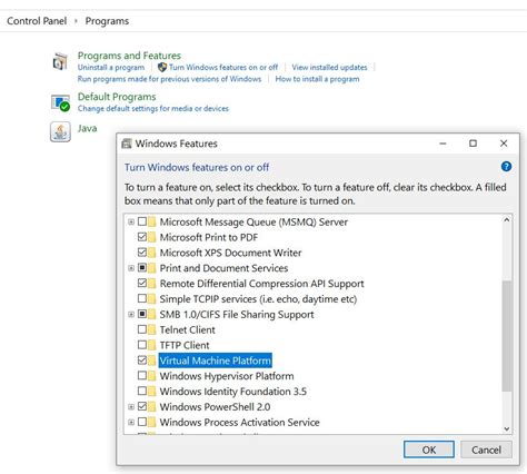 why does virtualbox only have 32 bit option no 64 bit option on