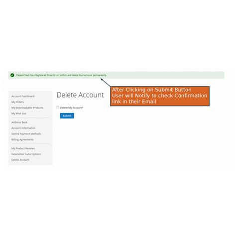 Magento 2 Delete Account Delete Customer Id For Magento 2