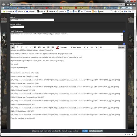 Editor Bug 1 At Fallout 4 Nexus Mods And Community