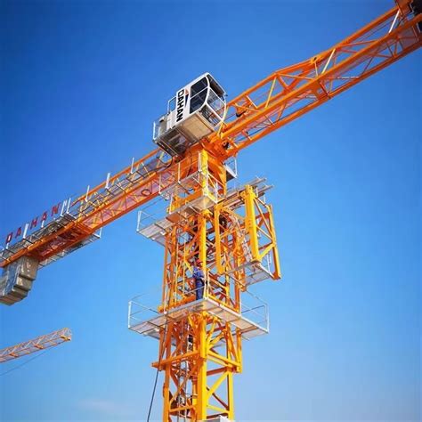 6 Ton High Performance Construction Self Rising Topkit Tower Crane For