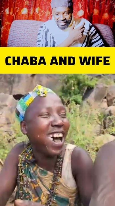 Chaba And Wife Africa Chaba Reels Shortsfeed Funny Comedy Shorts