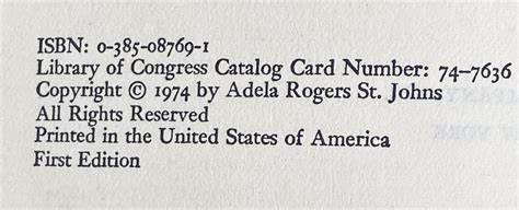 Some Are Born Great By Adela Rogers St Johns 1974 Signed By Author