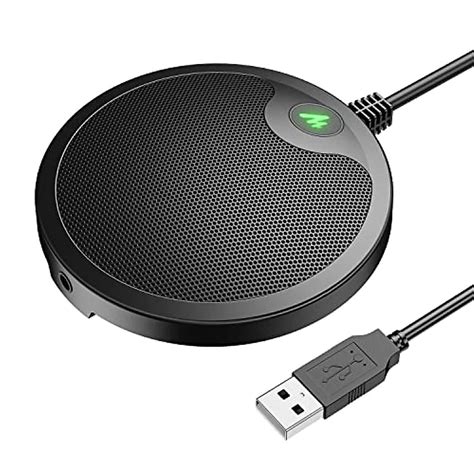 Usb Conference Microphone Omnidirectional Condenser Pc Mic Reverb