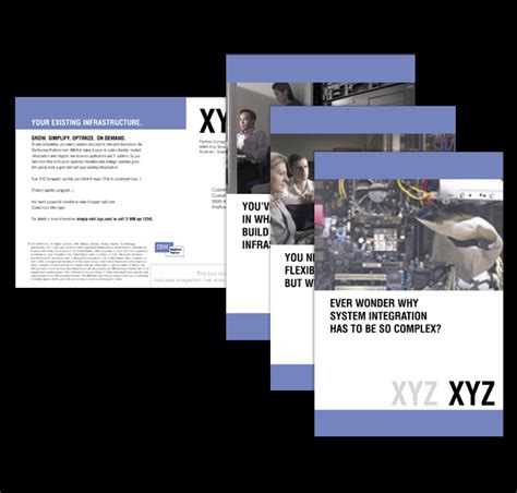 IBM Integration Co Marketing Templates On Behance