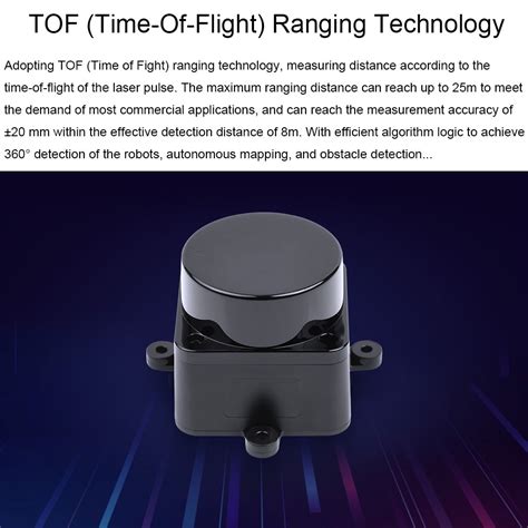 Waveshare 24782 Dtof Laser Lidar Sensor Stl27l 360 Degree Omni Waveshare 24782 Dtof Laser Lidar Sensor Stl27l 360 Degree Omni