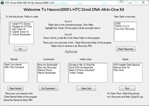 Bootloader Unlock And Root HTC Droid DNA Easily With All In One Kit