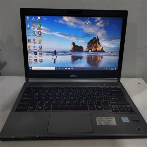 Jual Laptop Fujitsu E Series Intel Core I5 6200U Gen6 DDR 8gb Shopee Indonesia