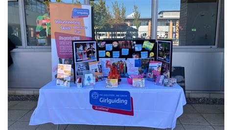 Freshers Fair Volunteer Recruitment Girlguiding Scotland