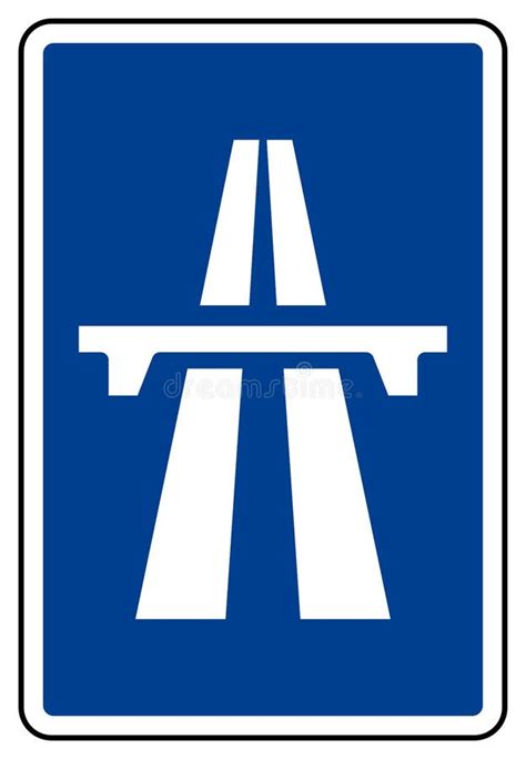 Expressway Symbol Sign Vector Illustration Isolate On White Background Label EPS Stock