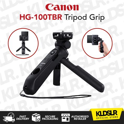 Canon Tripod Grip Hg 100tbr For Canon Powershot G7x Mark Iii G7x Mark