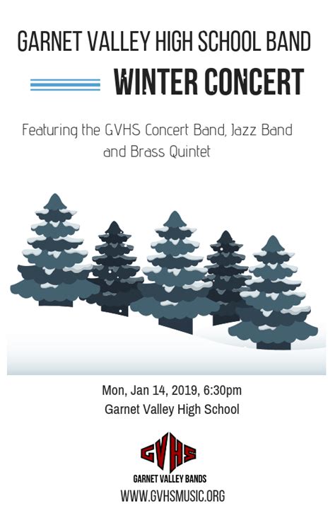 Gvhs Band Winter Concert