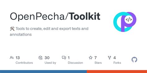 GitHub OpenPecha Toolkit Tools To Create Edit And Export Texts