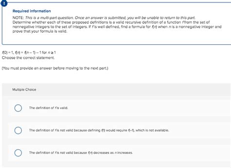 Solved Determine Whether Each Of These Proposed Definitions