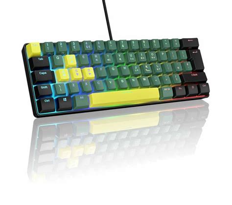Adx Firefight Core 23 Gaming Keyboard Black Green And Yellow Currys Business