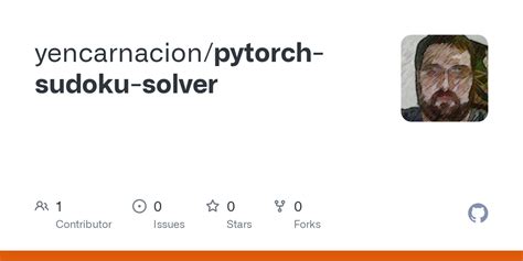 GitHub Yencarnacion Pytorch Sudoku Solver