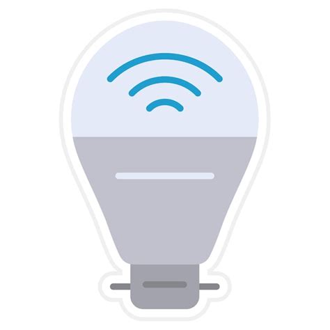 Premium Vector Smart Bulb Icon