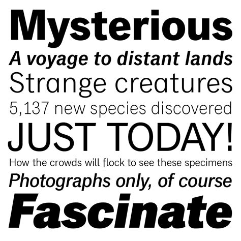 Classic Grotesque Typographica