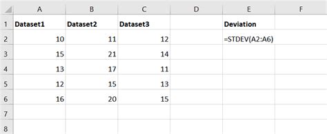 How To Calculate Combined Standard Deviation In Microsoft Excel SpreadCheaters