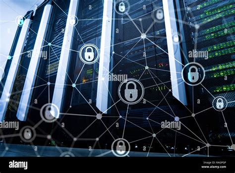 Cyber Security Information Privacy Data Protection Concept On Modern