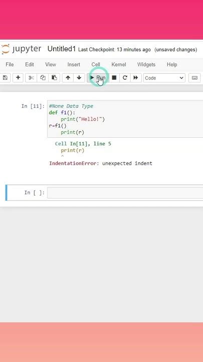 None Data Type In Python Python None Data Type Youtube