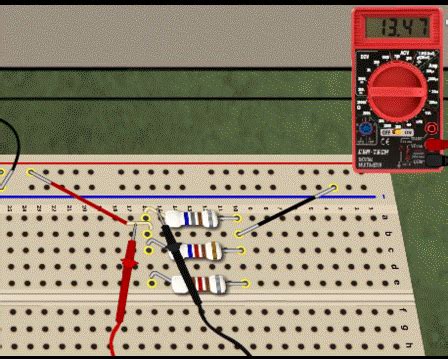 Series Parallel Circuit Breadboard