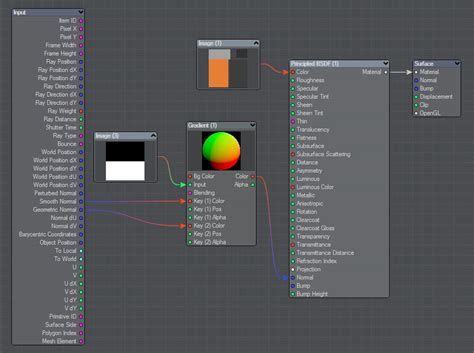 Example The Input Node Lightwave