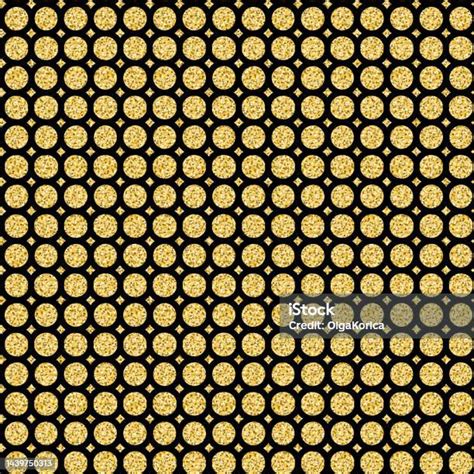 검은색 배경에 금색의 아랍 반짝이 패턴 디자인을 위한 매끄러운 패턴 반짝이는 반짝이는 배경 0명에 대한 스톡 벡터 아트 및 기타 이미지 Istock