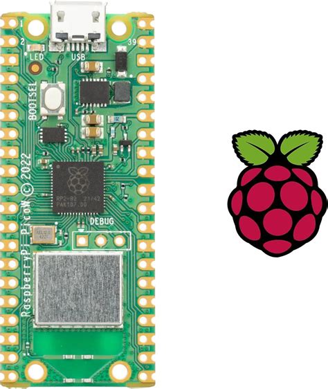 Vis Viva Raspberry Pi Pico W Wireless Wifi Raspberry Pi Logo Sticker 1pack
