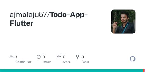 Github Ajmalaju57todo App Flutter