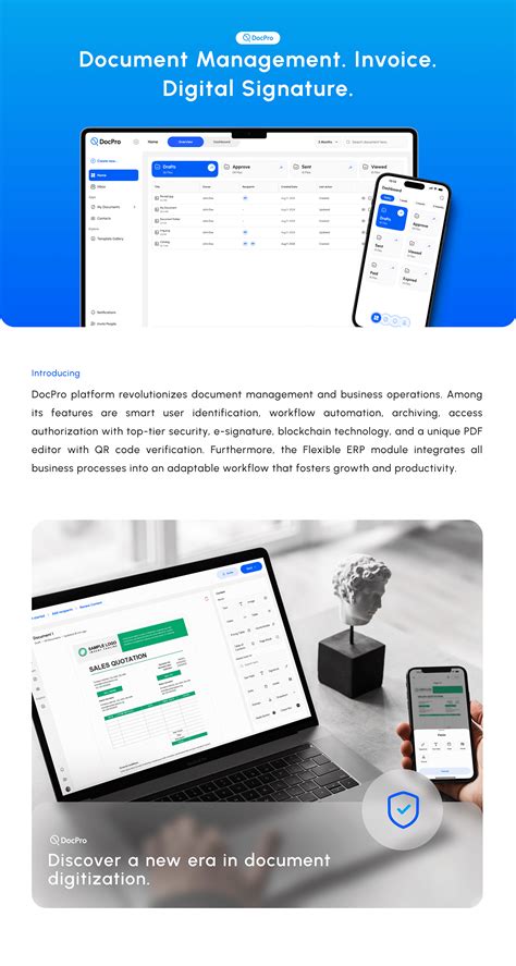 DocPro DMS System Saas UI UX Design Behance