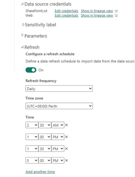 Power Bi Schedule Refresh Not Working Microsoft Qanda