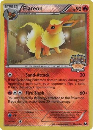 Flareon 12108 Regional Championships Staff 12 League And Champi