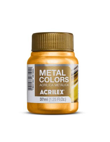 Pintura Acrílica Metal Colors Oro Viejo 37ml Acrilex