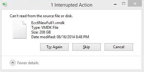 Windows 7 Can T Read From The Source File Or Disk Super User