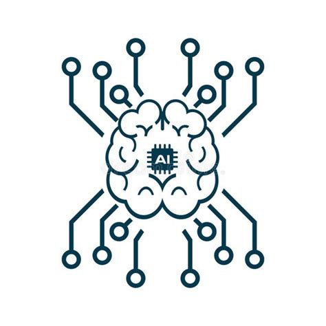 Ai Chip Set For Installing And Ai Setting Up Mode Icon And Ai Vector And Illustration Shape