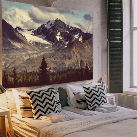 🤭당일출고🤭 자연 힐링 패브릭 포스터 다용도 가림막천 커튼 에이블리