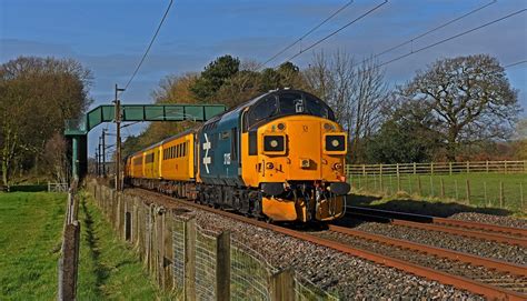Test Train In Lancashire Br Large Logo Class 37 37025 Take Flickr