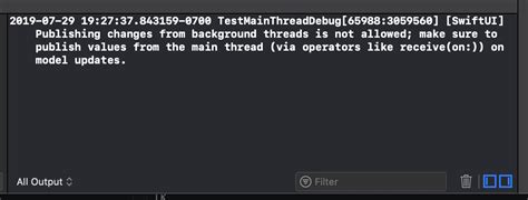 catch swiftui model updates from bad threads before they crash your app