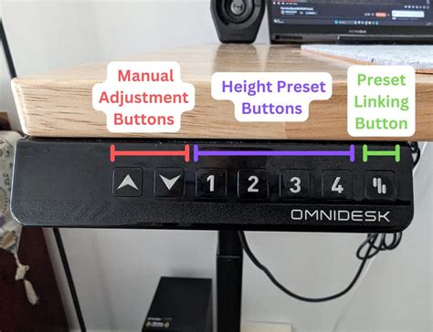 how to program standing desk height settings in 4 steps